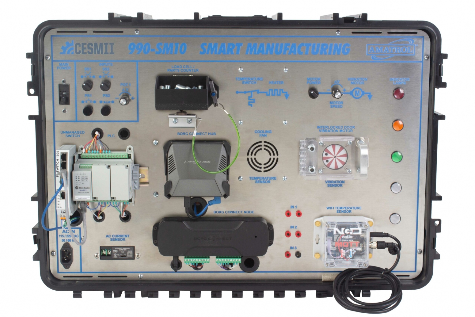 Portable Smart Manufacturing Trainer | Tech-Labs Pro